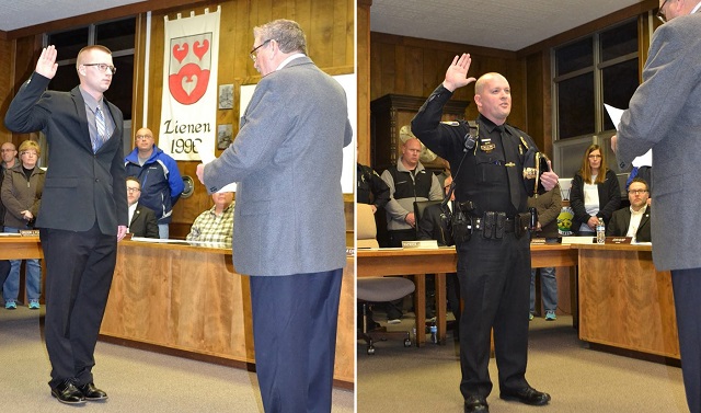 St. Marys Police Department Add New Officer, Promote Another – Mercer ...