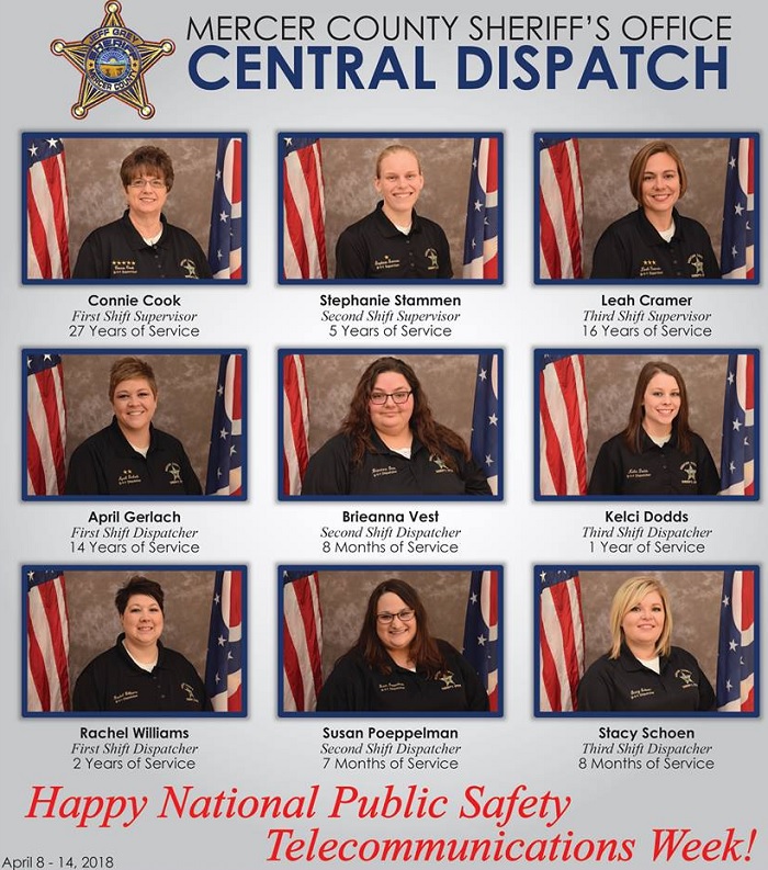 National Public Safety Telecommunications Week – Mercer County Outlook
