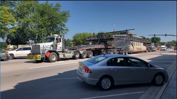 VIDEO: Paper Mill Equipment Headed To Wapakoneta – Mercer County Outlook