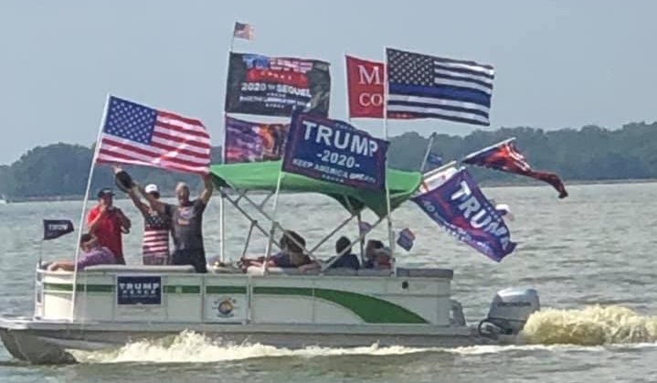 Boat Parade Draws HUGE Turnout In Support Of President Trump On Grand ...