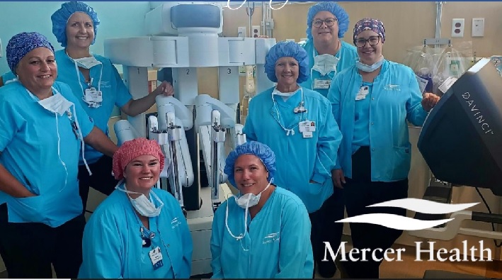 DaVinci Xi® Robotic Surgery System arrives at Mercer Health – Mercer ...