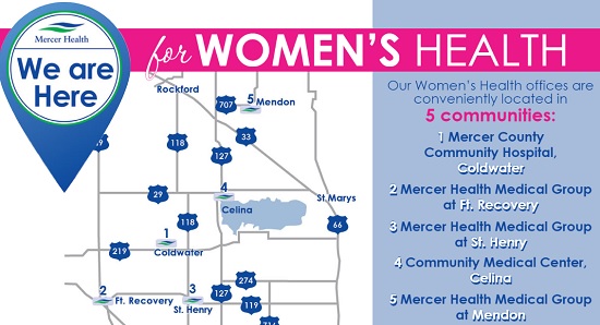 Mercer Health expands women’s health services to Mendon – Mercer County ...