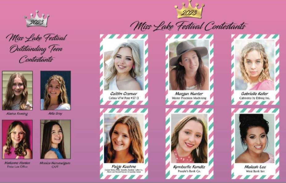 2023 Miss Lake Festival Scholarship Pageant – Mercer County Outlook