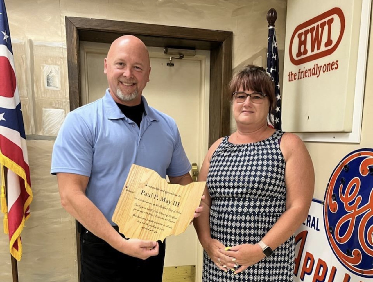 Rockford Swears In New Police Chief – Mercer County Outlook