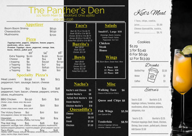 The Panther’s Den Welcomed To Rockford – Mercer County Outlook