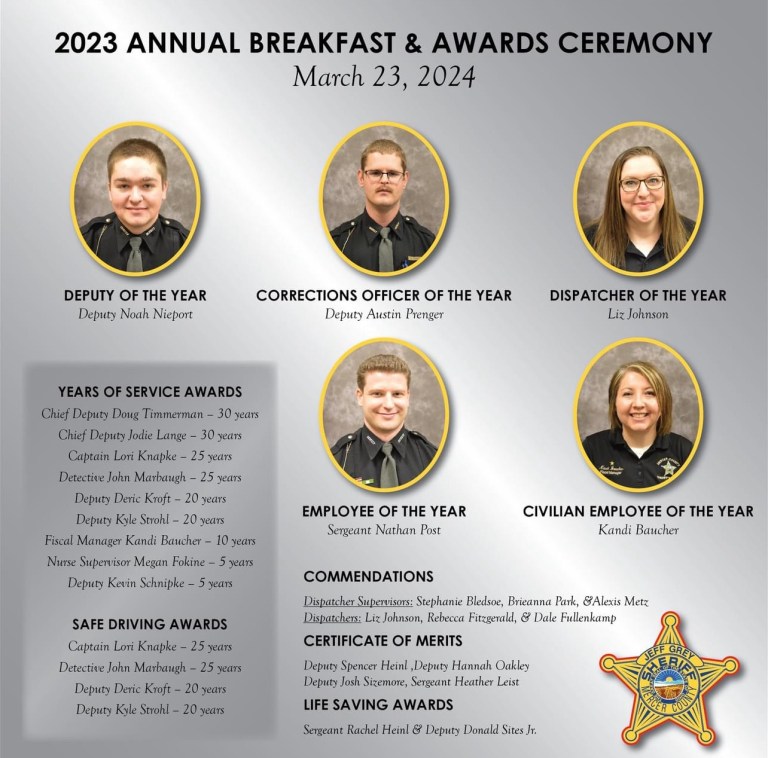 Mercer County Sheriff’s Office Annual Awards Meeting – Mercer County ...