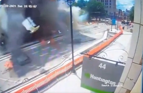 Gas Explosion Rips 13-Story Youngstown Downtown Building – Mercer ...