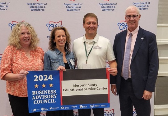 Mercer County ESC Awarded A 3-Star Rating For Business Advisory Council ...