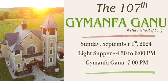 THE 107TH GYMANFA GANU TO BE HELD AT VENEDOCIA’SSALEM PRESBYTERIAN ...