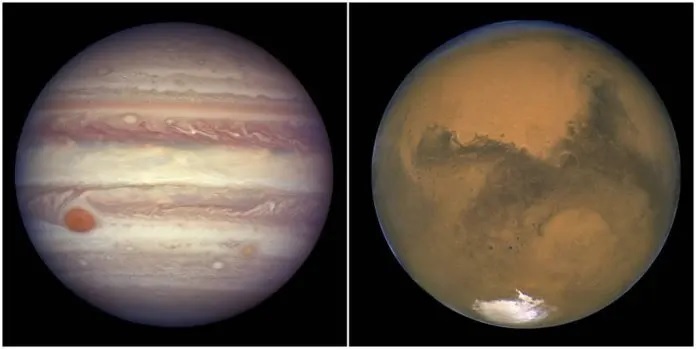 On August 14, 2024, Jupiter and Mars Will Appear To Almost Touch ...