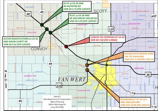 ODOT To Discuss Upcoming Projects In Van Wert County – Mercer County ...