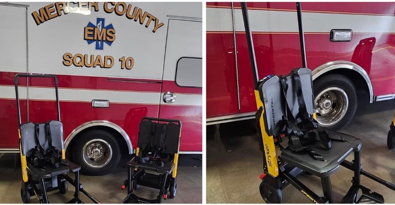 Coldwater EMS Adds Powered Stair Chairs – Mercer County Outlook