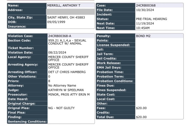 St. Henry Man Arrested – Mercer County Outlook