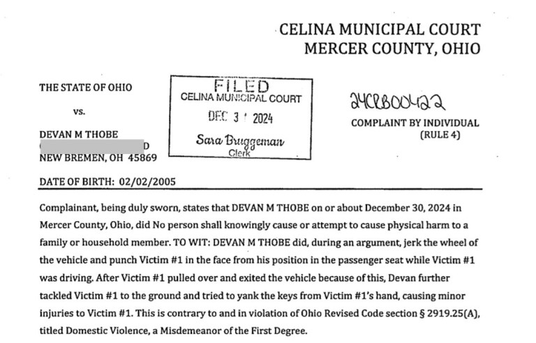 Celina Man Arrested On Vandalism And Escape Charges, New Bremen Teen ...