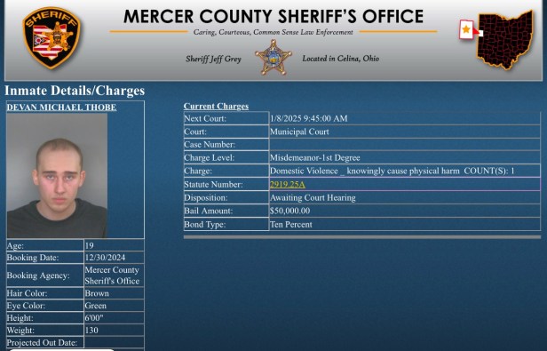 Celina Man Arrested On Vandalism And Escape Charges, New Bremen Teen ...