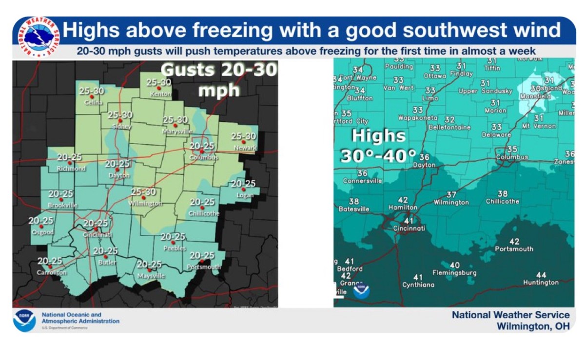 The Stateline Area WINTER Weather Forecast…Warm-Up Coming – Mercer ...