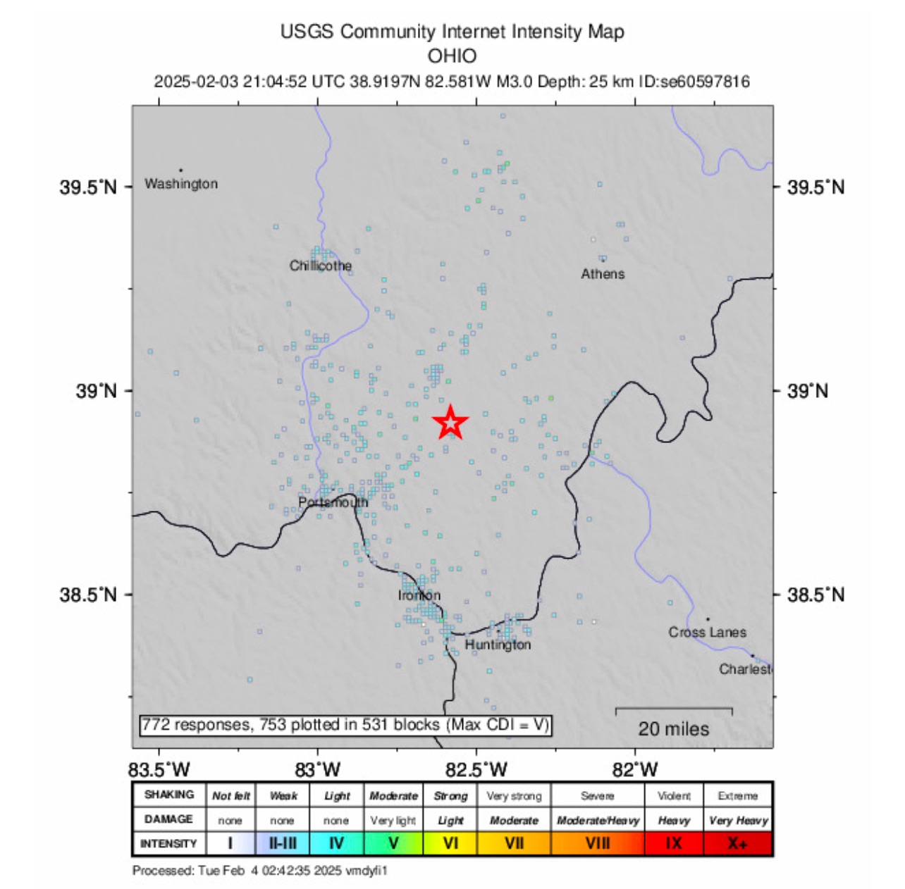 Two Earthquakes Hit Ohio Today – Mercer County Outlook