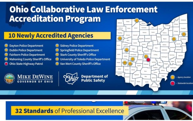 Van Wert County Sheriff’s Office One of Ten Newly Accredited Agencies ...