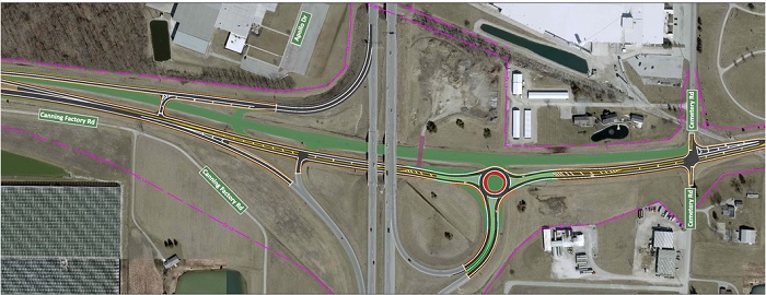 Safety Improvements At Interstate 75 And US Route 33 Interchange In ...