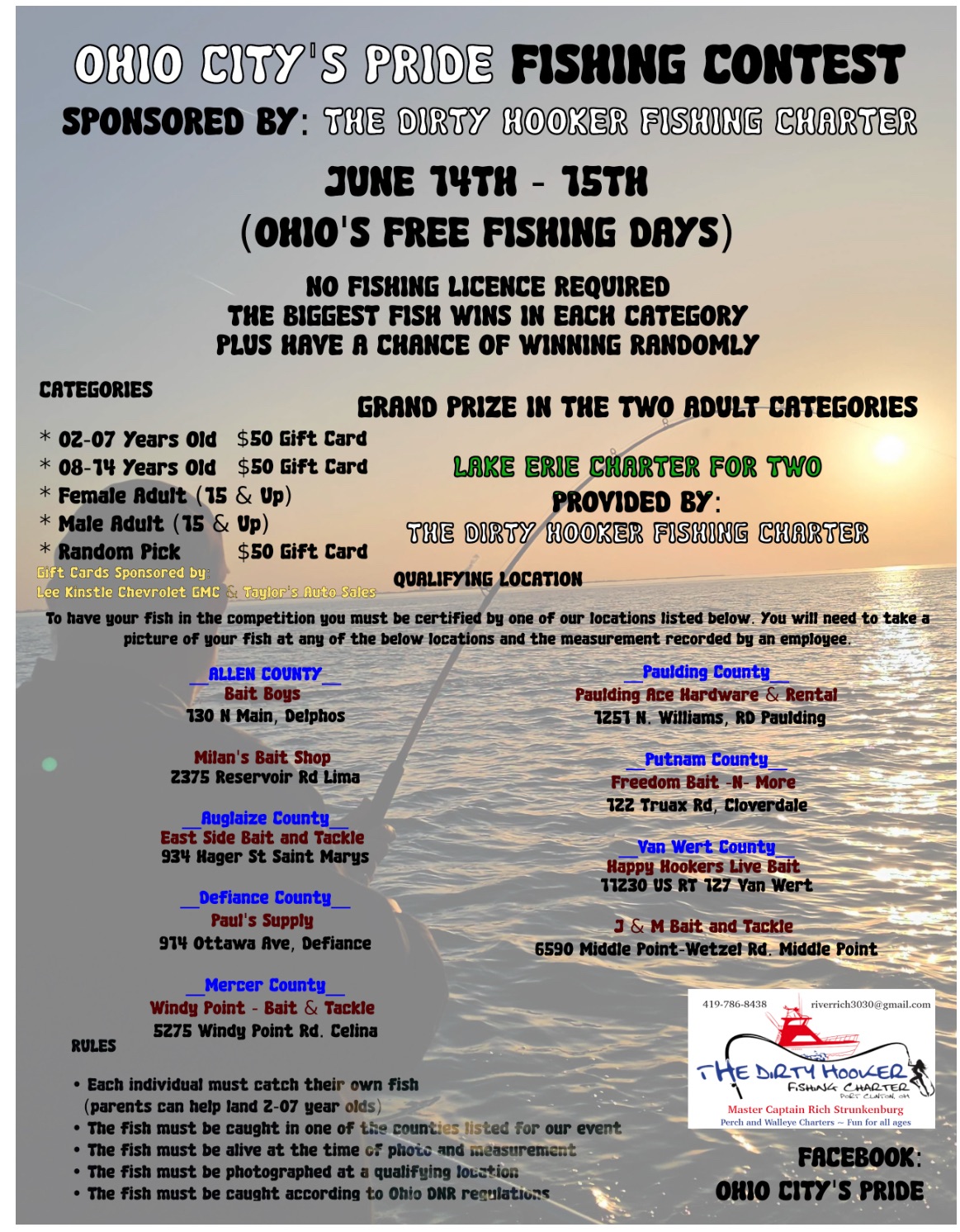 Ohio City’s Pride Fishing Contest – Mercer County Outlook