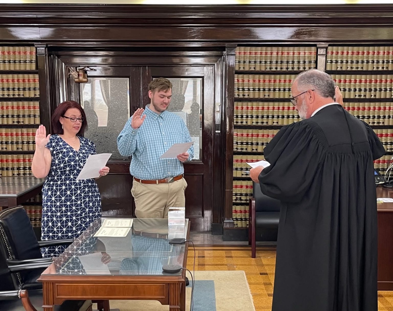 New Mercer County Board Of Elections Officials Sworn Into Office ...