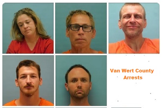 Recent Van Wert County Arrests – Mercer County Outlook