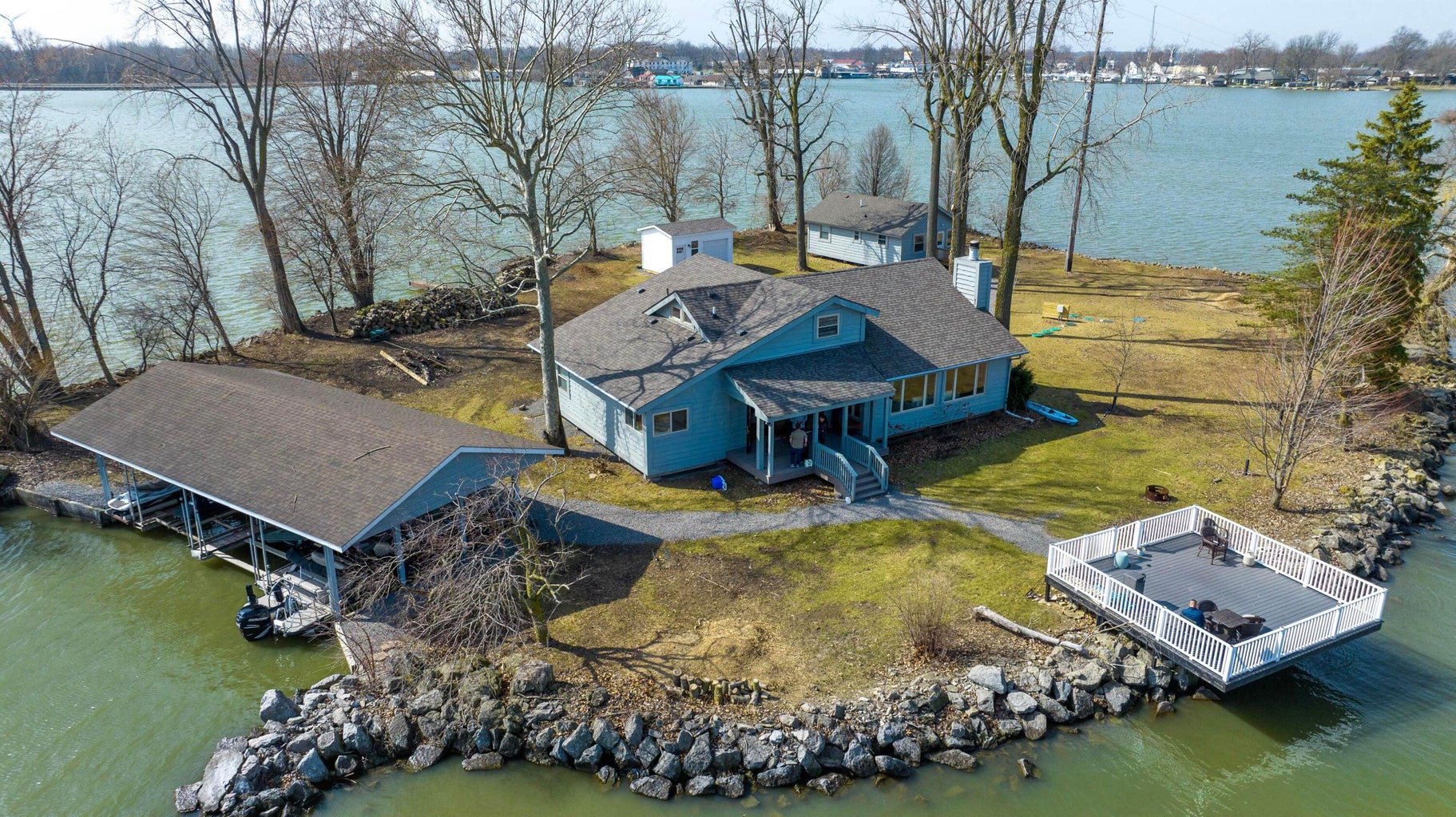 Own A Home On An Indian Lake Island – Mercer County Outlook