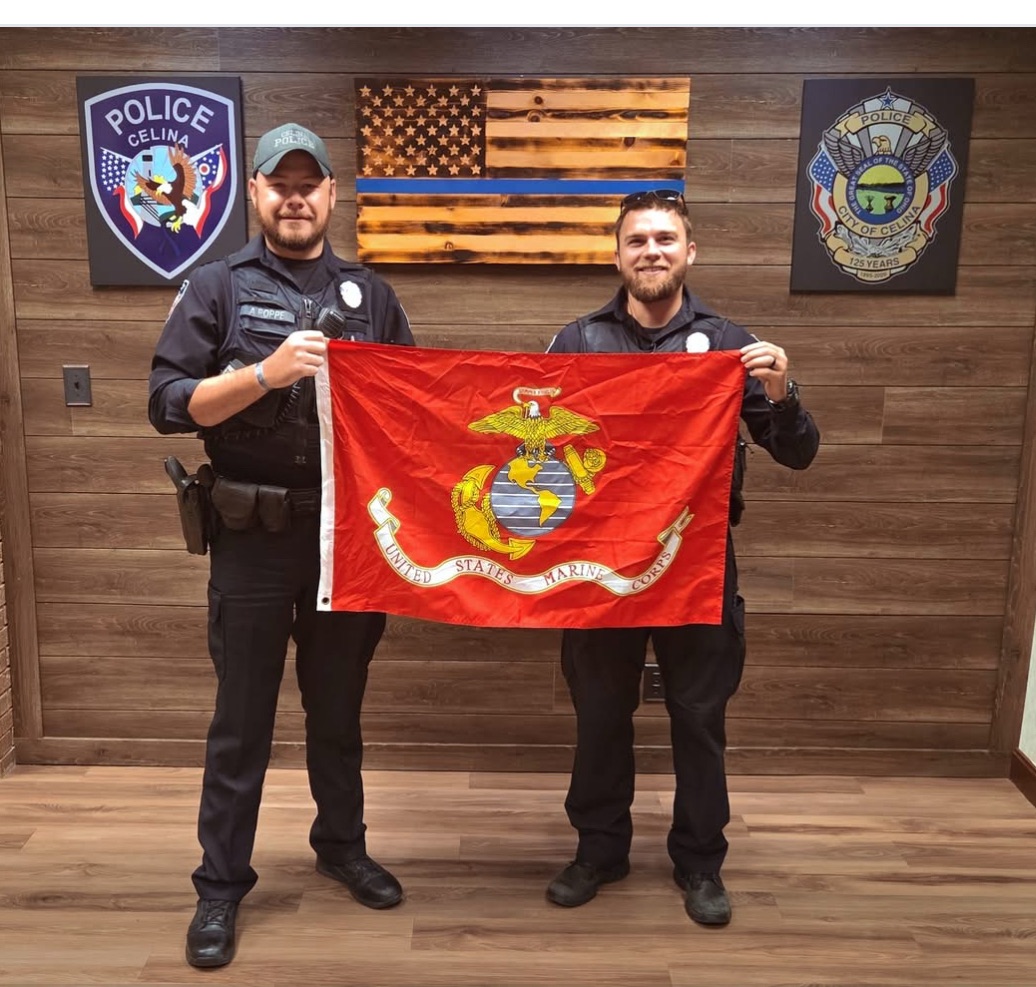 Celina Police Department ‘Honoring Our Veterans’ – Mercer County Outlook