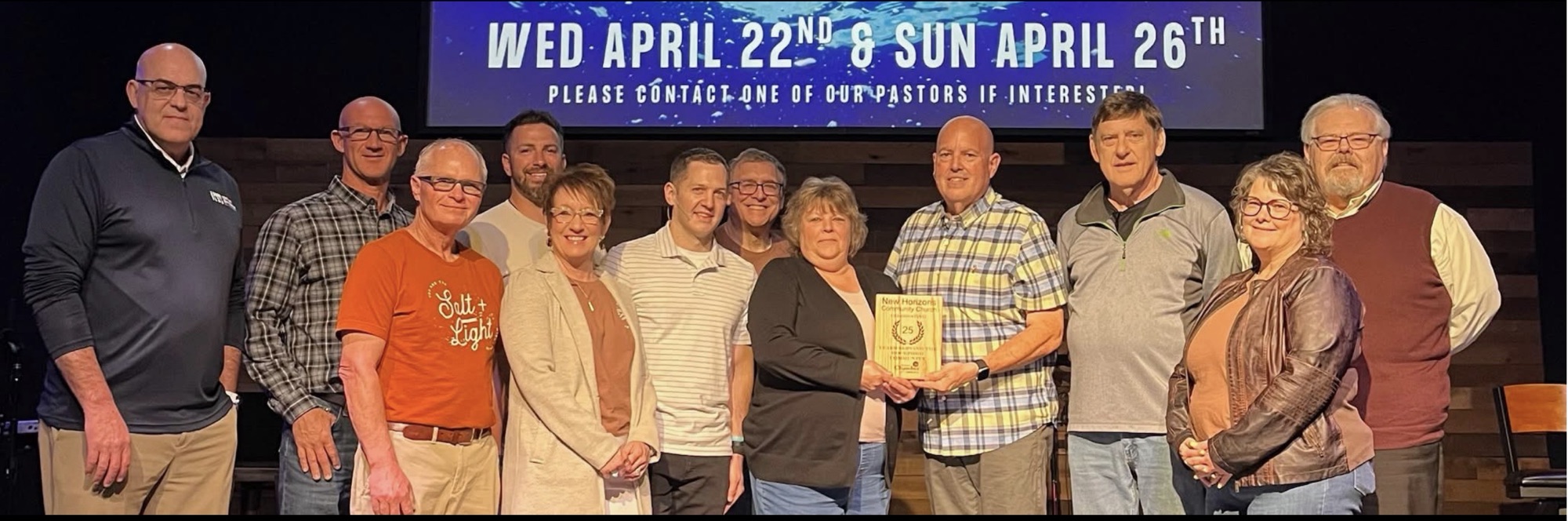 Congratulations to New Horizons Community Church on 25 Years of ...
