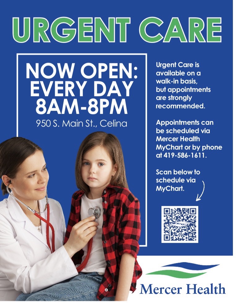 Mercer Health Urgent Care Now Open Daily from 8 a.m. to 8 p.m. – Mercer ...