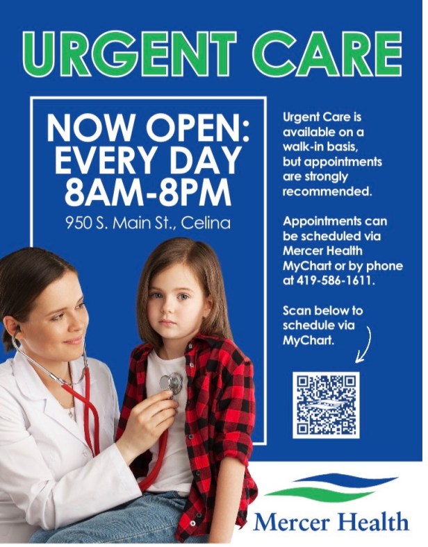 Mercer Health Urgent Care Now Open Daily from 8 a.m. to 8 p.m. – Mercer ...