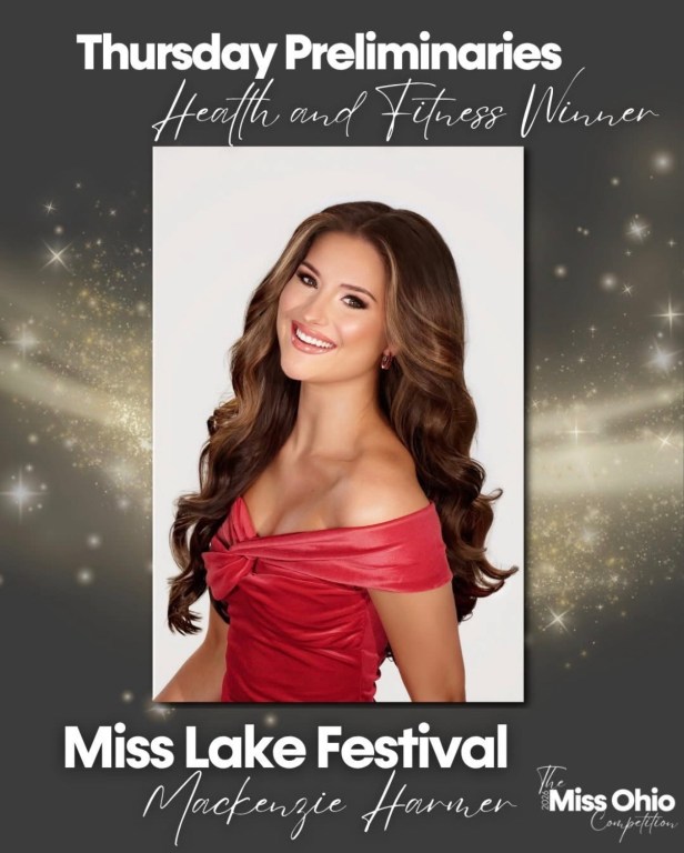 Harmer Wins Miss Ohio Preliminary Award – Mercer County Outlook